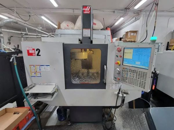 Used Haas Super Mini Mill 2 Vertical Machining Center 11028